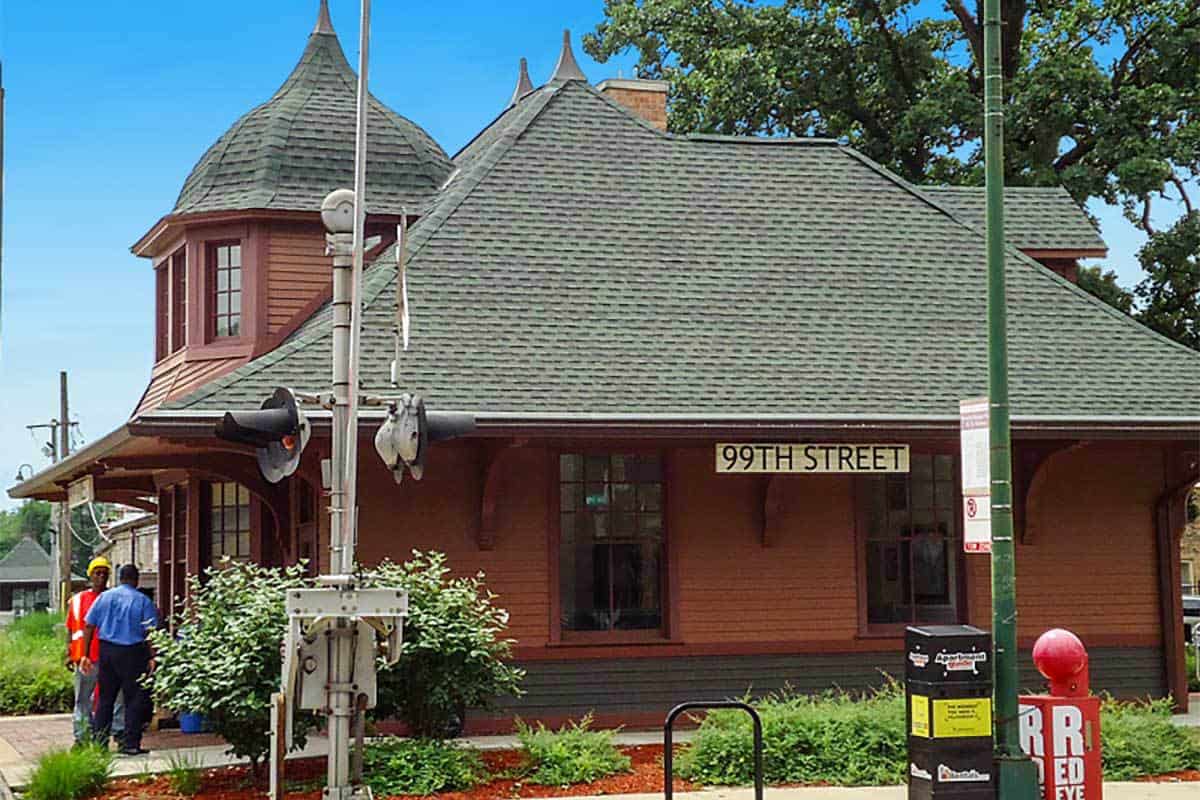 Chicago METRA South Chicago Electric Rail Line Stations - Beier Engineering